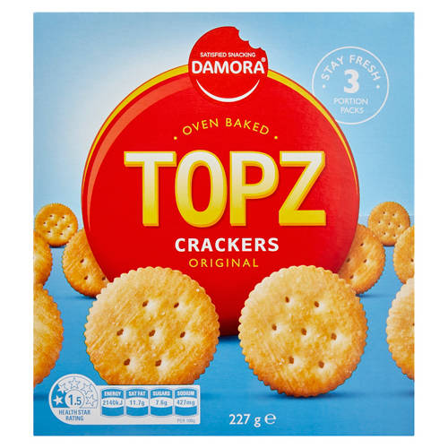 Topz Original Crackers 227g